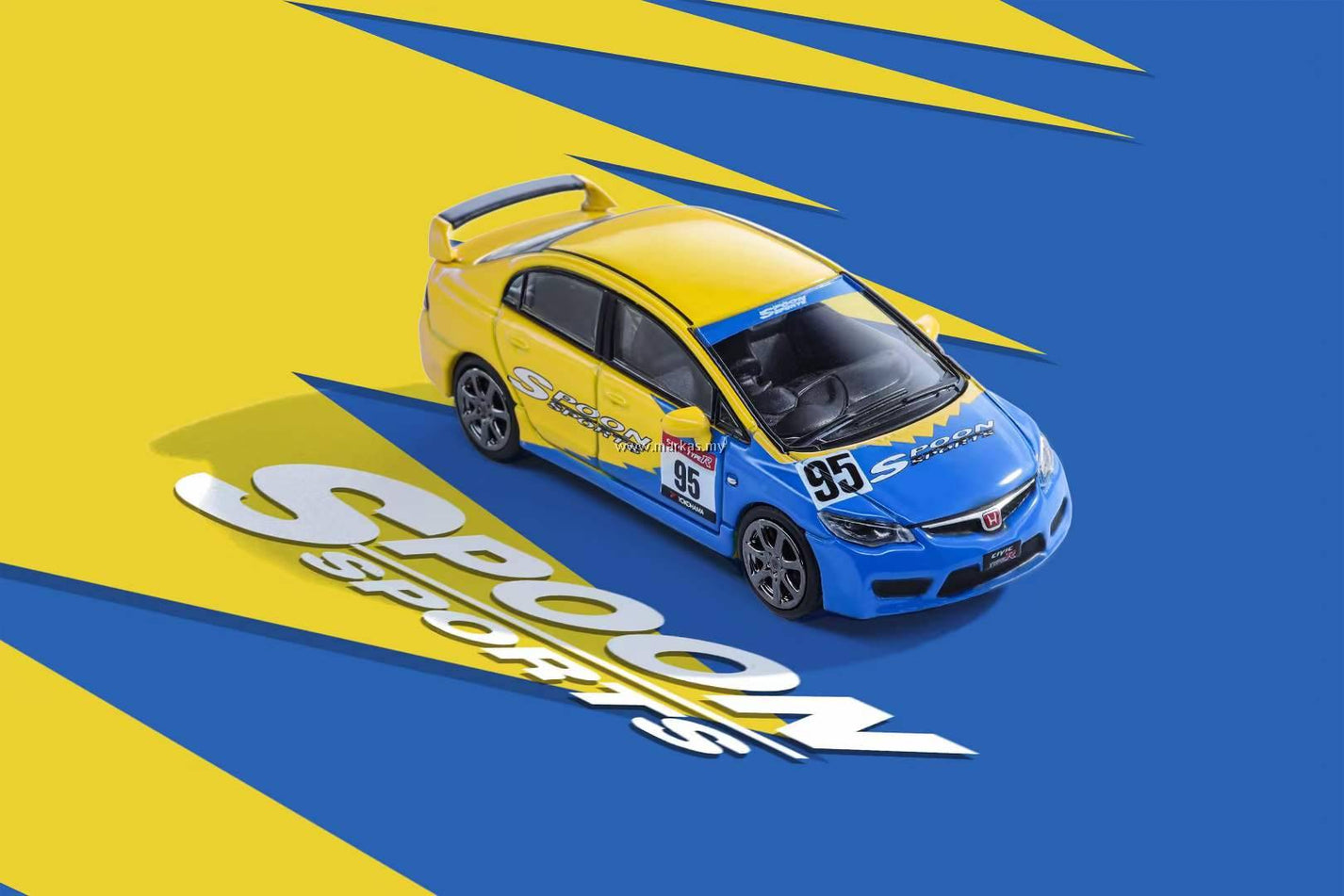 DCT 1/64 HONDA CIVIC FD2R SPOON LIVERY – DP Die Cast Store
